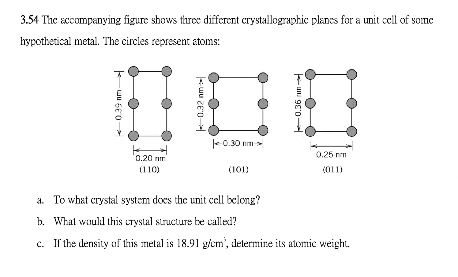Solved 3.54 The accompanying figure shows three different | Chegg.com