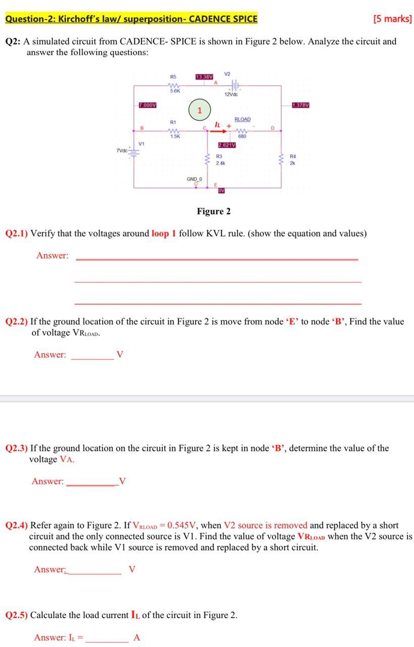 Solved Question-1: TINKER-CAD Q1) Refer to Figure 1 given | Chegg.com