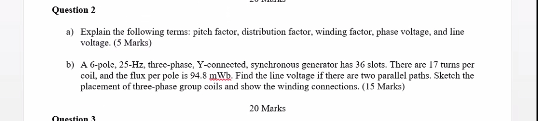 Solved Question 2 ﻿a) ﻿Explain the following terms: pitch | Chegg.com