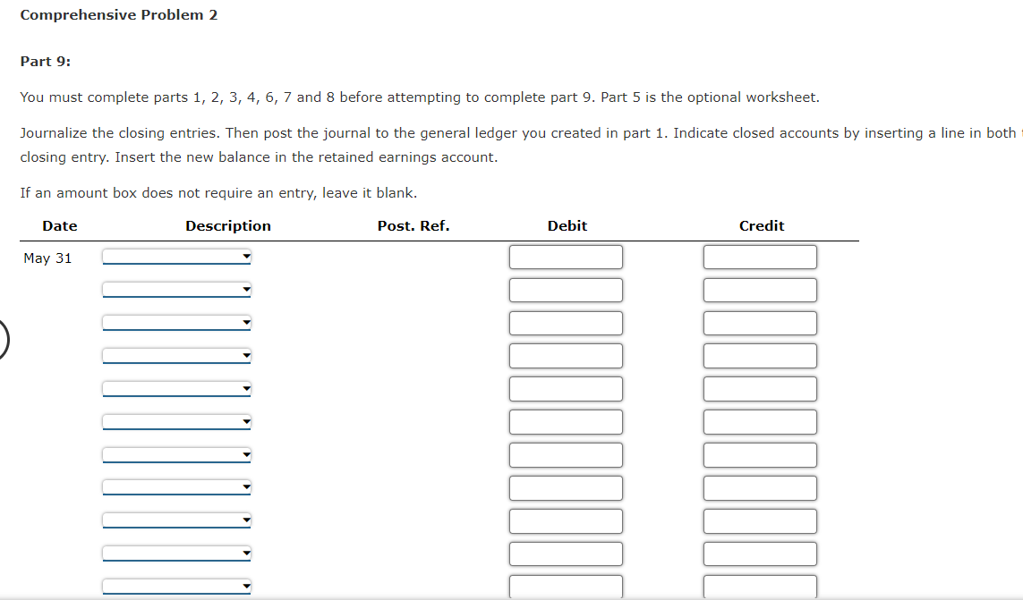 Solved May 13: Paid for merchandise purchased on May 3. May | Chegg.com