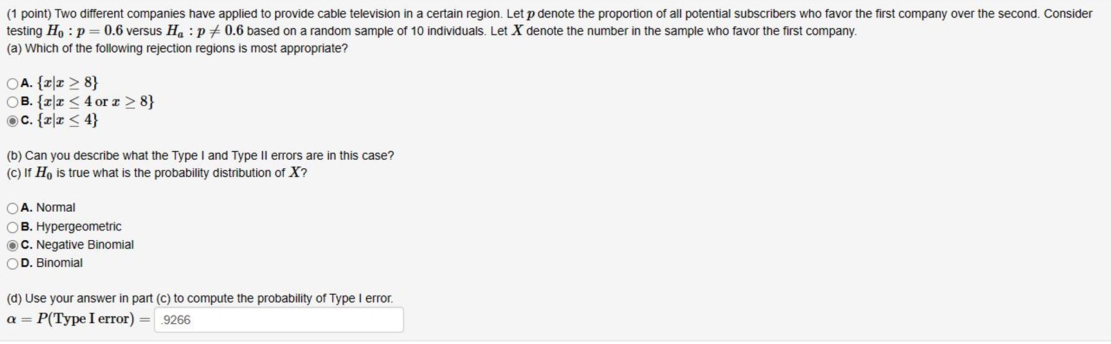Solved Two different companies have appleid to provide cable | Chegg.com