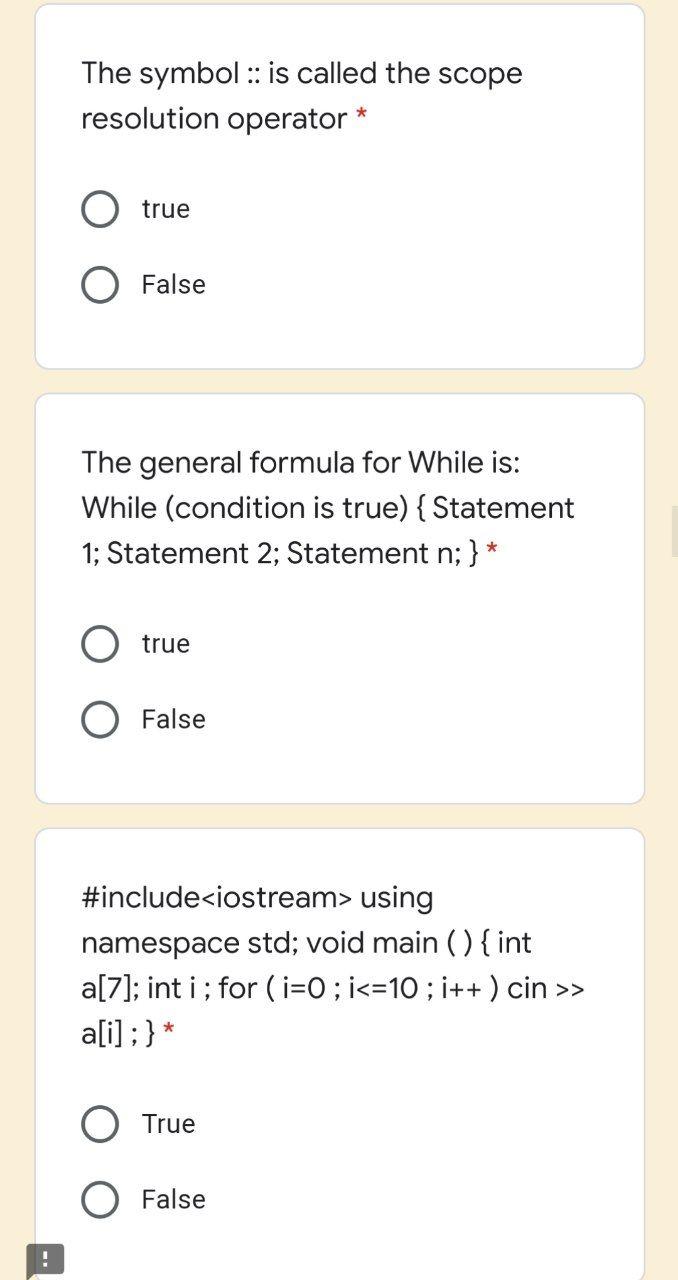 Solved The symbol :: is called the scope resolution operator | Chegg.com