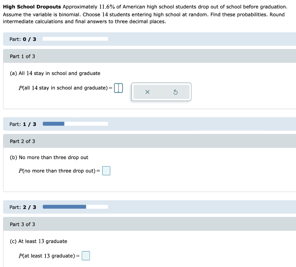 Solved High School Dropouts Approximately 11.6% of American | Chegg.com