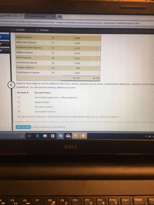 Solved Print Item Continuing Problem Chapter 3-Instruction | Chegg.com