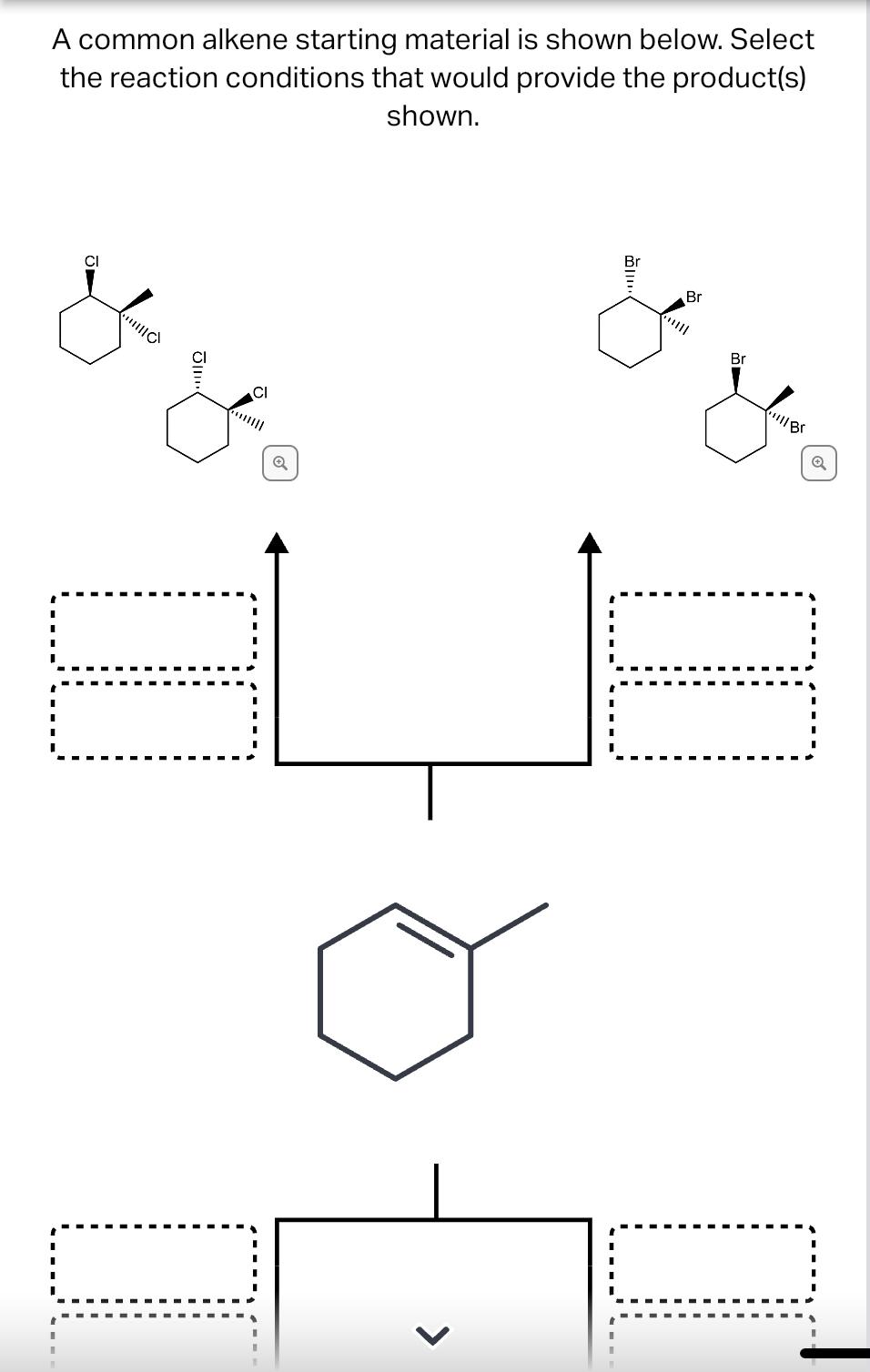 Solved Select to Draw Select to Draw HCl HBr,H2O2 H2Draw the | Chegg.com