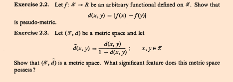 Solved Exercise 2.2. Let f:T→R be an arbitrary functional | Chegg.com