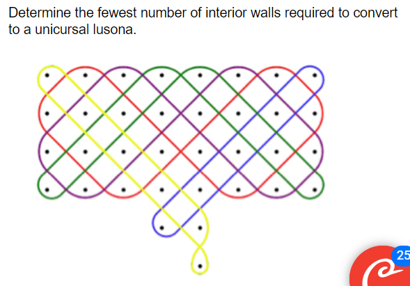 Solved Determine the fewest number of interior walls | Chegg.com