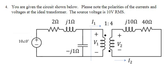 Solved a)Write your voltage and current relationships for | Chegg.com
