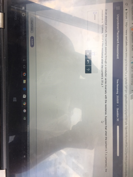 Solved In an electrical circuit, the current passing through | Chegg.com