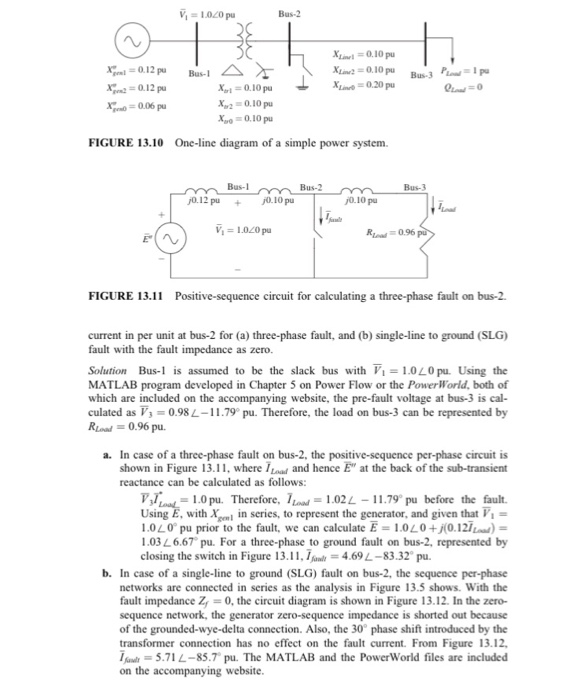 Solved 13.8 Repeat Example 13.2 if it is a double-line to | Chegg.com