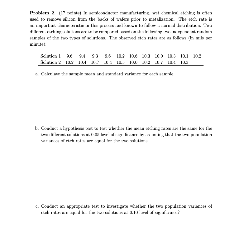 Solved Problem 2. (17 points) In semiconductor | Chegg.com