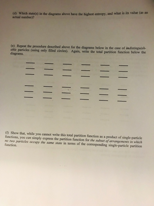 Solved (a) Consider a three-level system with energies E.くEs | Chegg.com