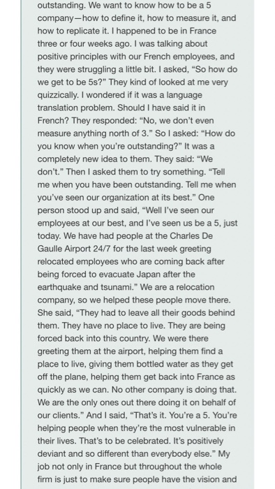 Solved Jim Mallozzi: Implementing Positive Change in | Chegg.com