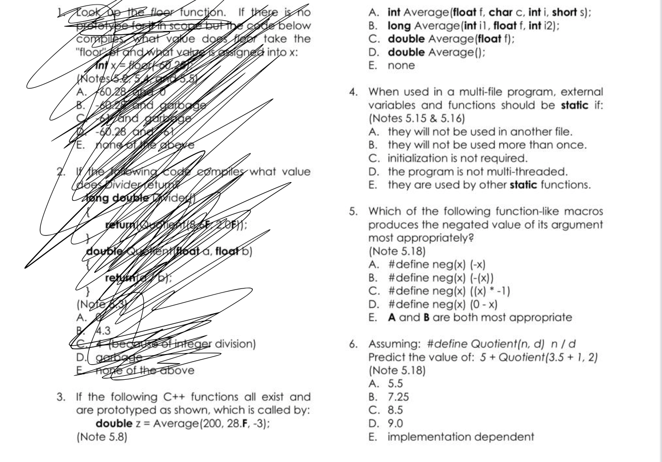 Solved A Int Average Float F Char C Int I Short S B Chegg