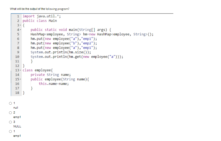 8 What will be the output of the following program? 1 | Chegg.com