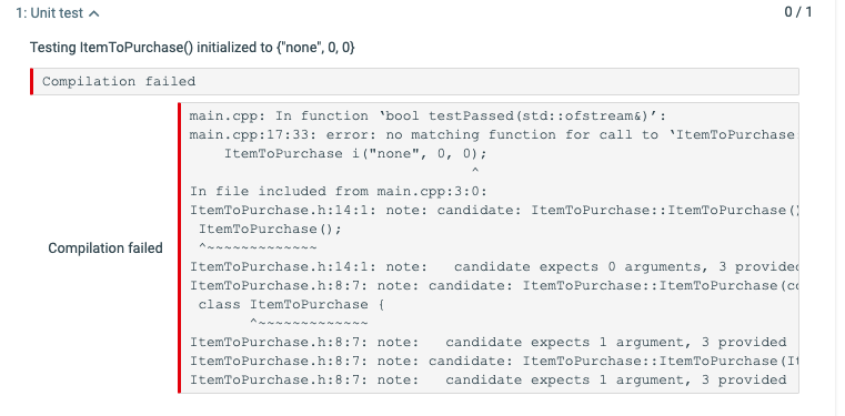 Solved 13.18 Assignment Part 1: Online shopping cart Create | Chegg.com