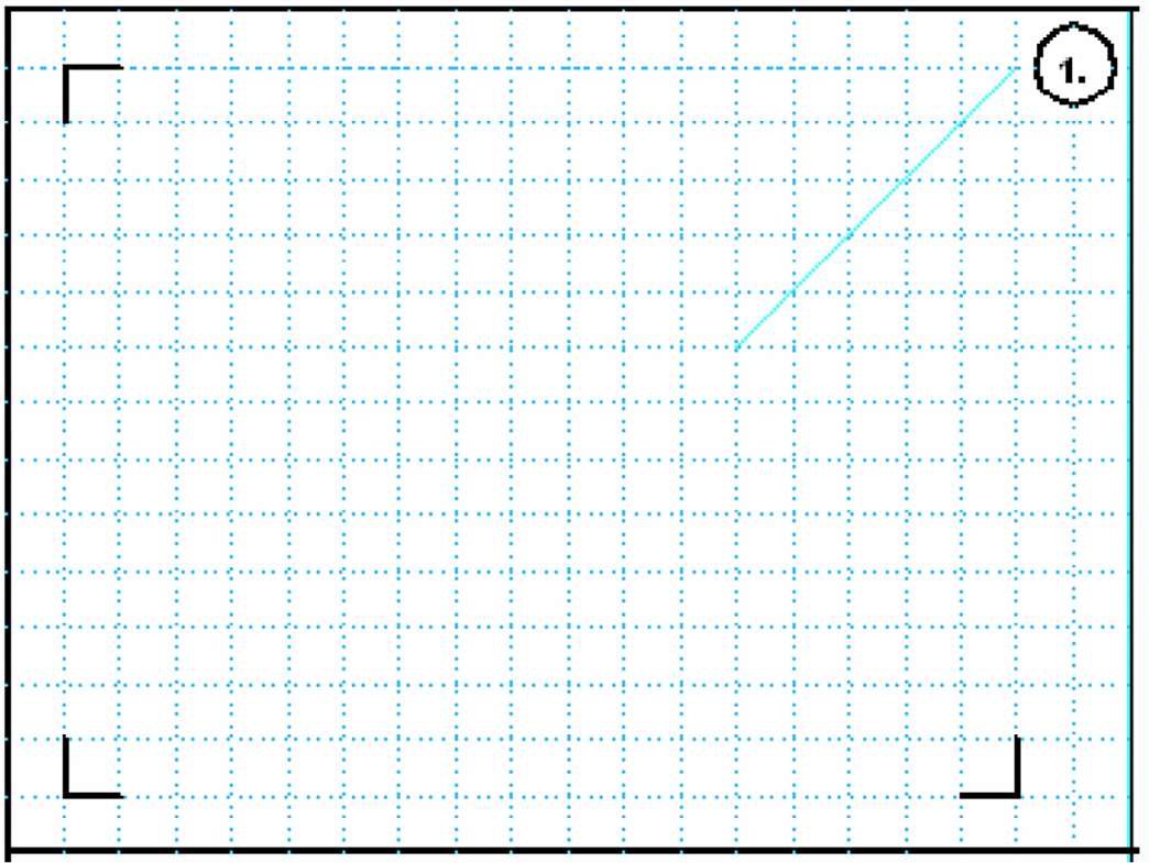 Solved 1. Draw Front view by analyzing the 3D object. 2. | Chegg.com