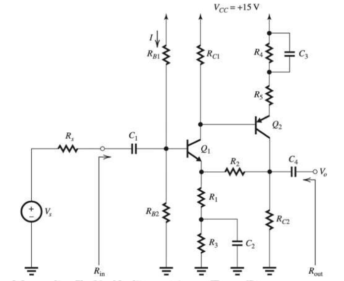 Solved The circuit is to be treated as a Voltage-Voltage | Chegg.com