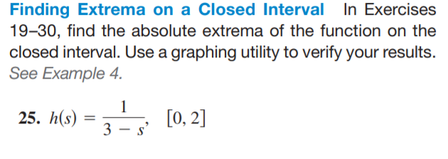 Solved Finding Extrema on a Closed Interval In Exercises | Chegg.com