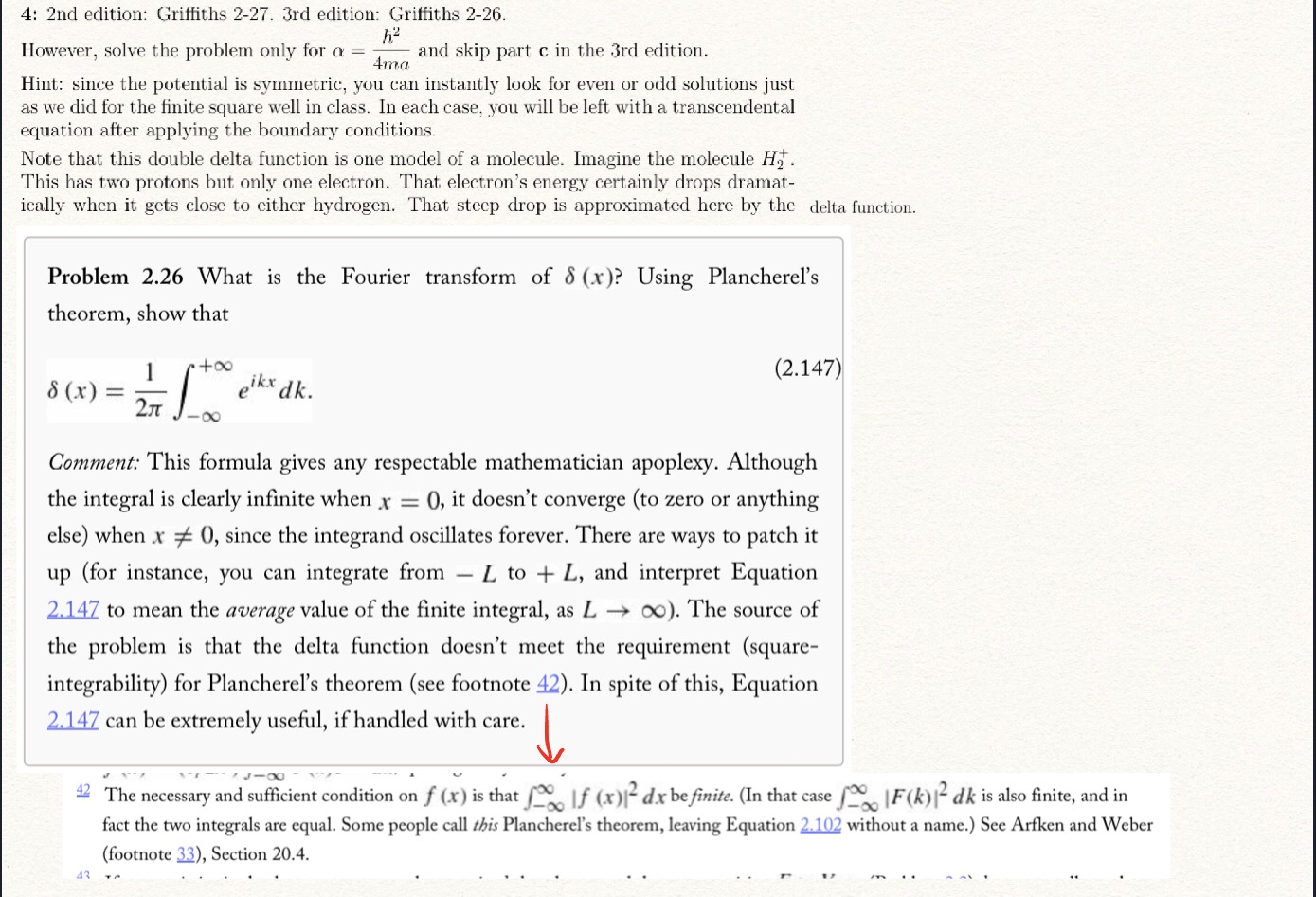 Solved 4: 2nd edition: Griffiths 2-27. 3rd edition: | Chegg.com