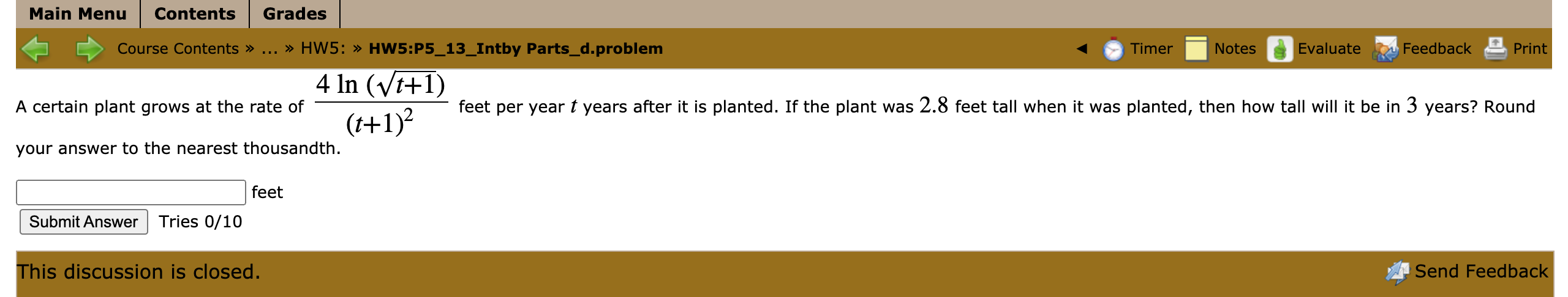 Solved Main Menu Contents Grades Course Contents » » HW5: » | Chegg.com