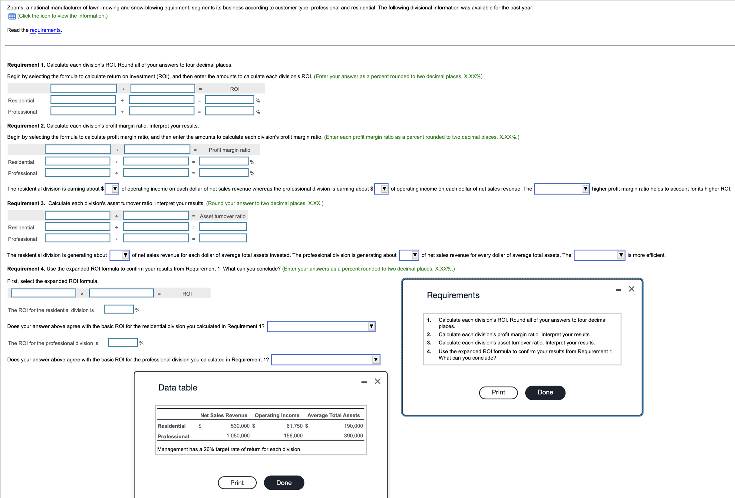 Solved #2: Read the requiremnts and fill in the blanks :) | Chegg.com