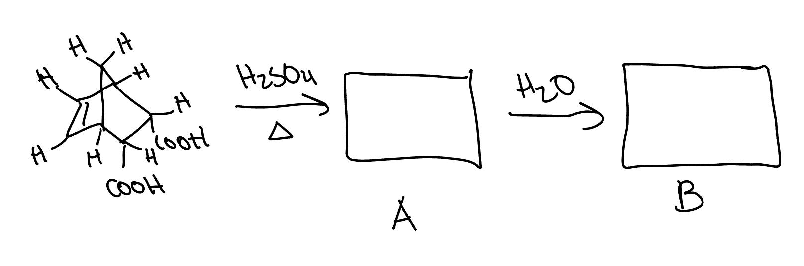 Solved Determine the structures of Compound A and Compound B | Chegg.com