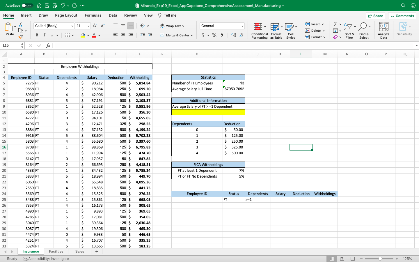 Solved 7.Enter a logical function in cell F5 that calculates | Chegg.com