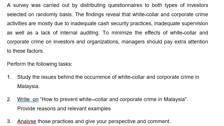 Solved A survey was carried out by distributing | Chegg.com
