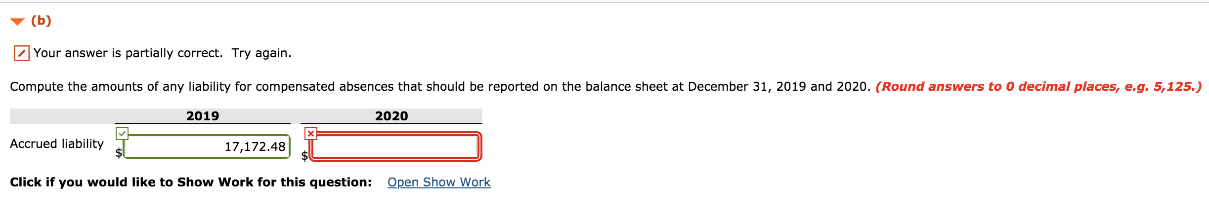 Solved Exercise 13-04 (Part Level Submission) Sarasota | Chegg.com