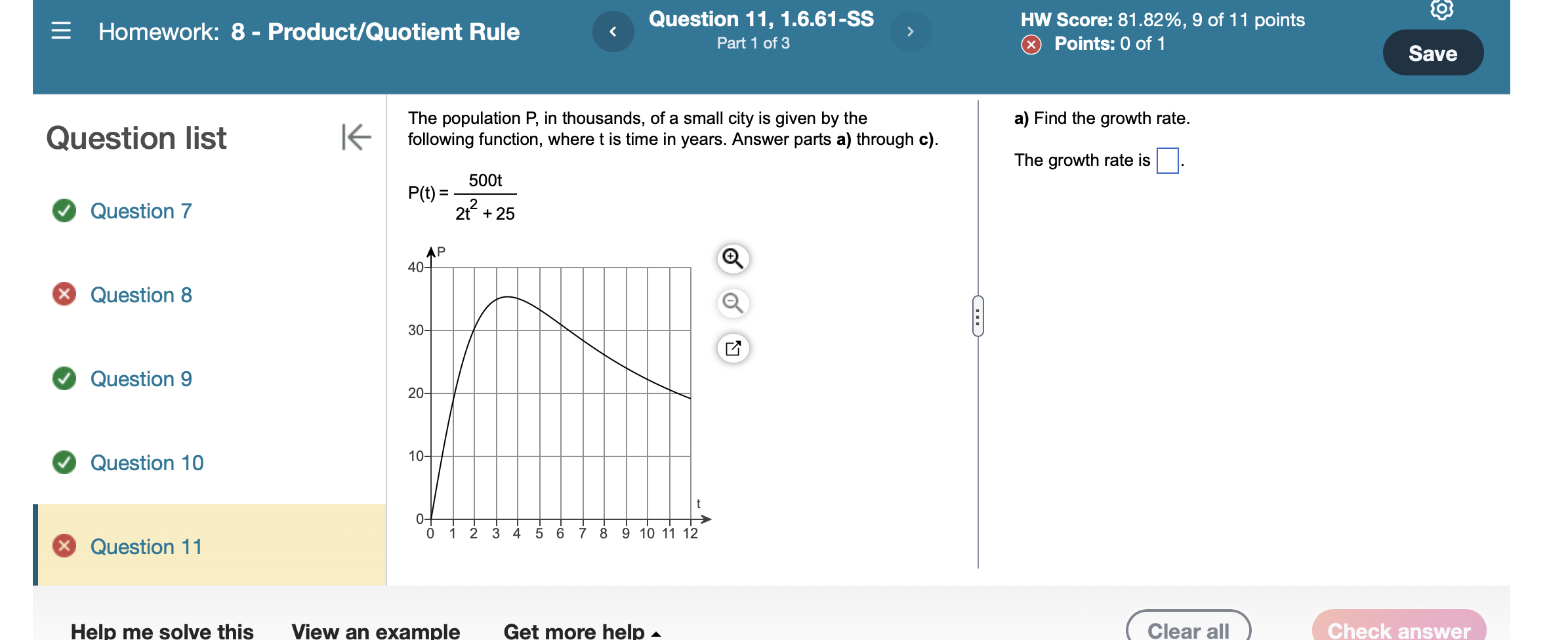 Solved \begin{tabular}{c|l|l} \hline Question list & K & The | Chegg.com