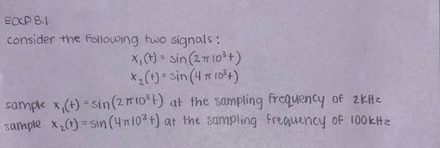 Solved EOCP 8.1consider the following two | Chegg.com