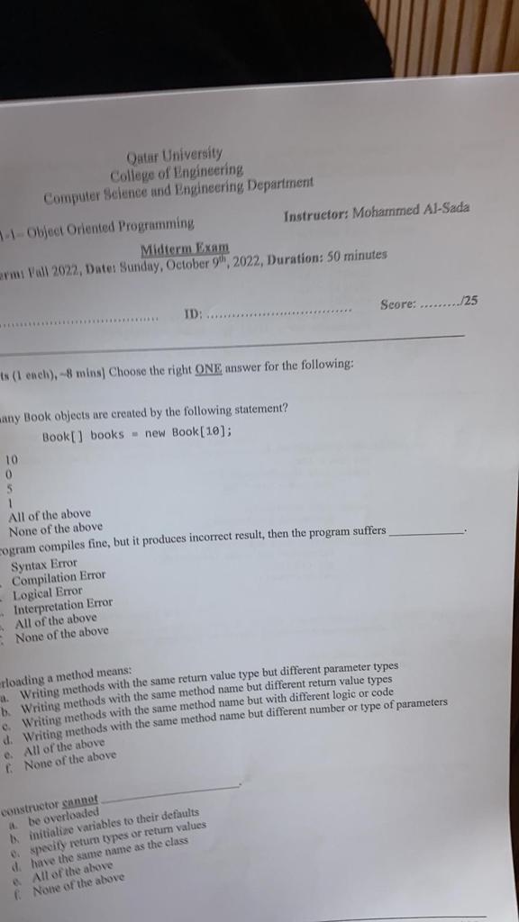 Solved None of the above ogram compiles fine, but it | Chegg.com Solved None of the above ogram compiles fine, but it | Chegg.com