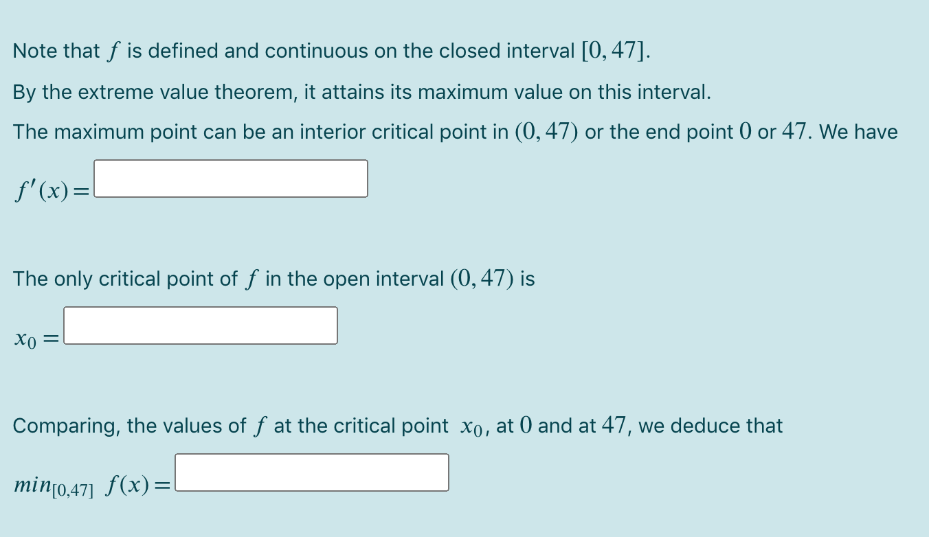 Solved Problem. The sum of two positive numbers is 47. Find | Chegg.com