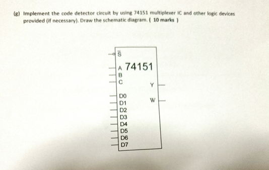 Solved Combinational Logic Design A four-bit code detector | Chegg.com