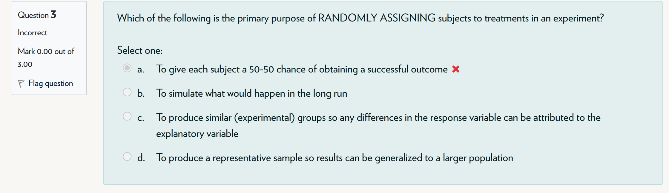 Solved Which of the following are randomized experiments? | Chegg.com