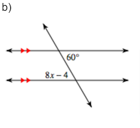 Solved Solve for x. Classify the angle pair and show all | Chegg.com