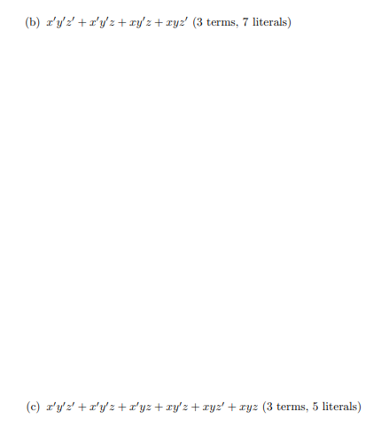 Solved 4. Show a block diagram of a system using AND, OR, | Chegg.com