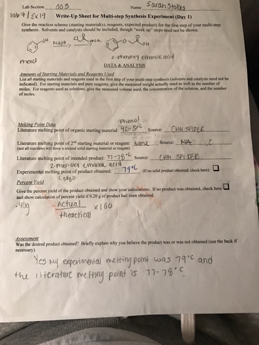 Solved Give the reaction scheme (starting material(s), | Chegg.com
