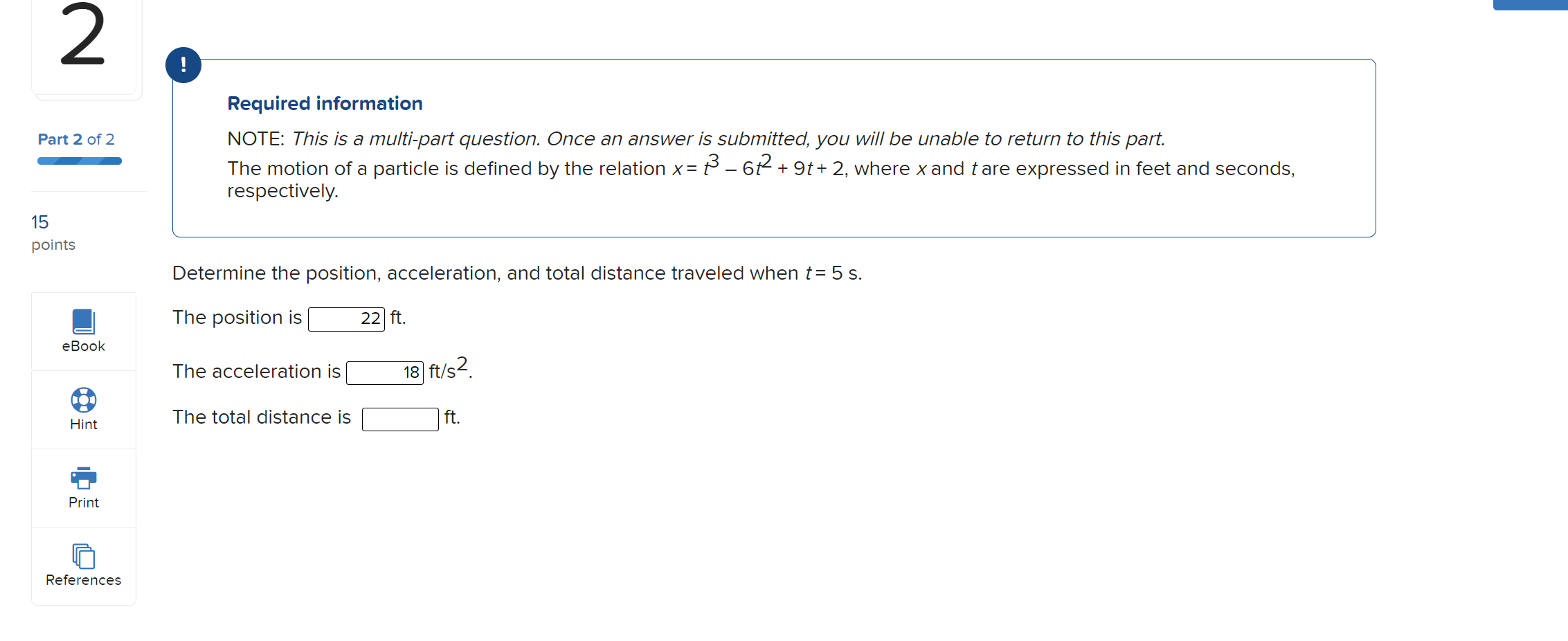 Solved 2 ! Required information Part 2 of 2 NOTE: This is a | Chegg.com Solved 2 ! Required information Part 2 of 2 NOTE: This is a | Chegg.com