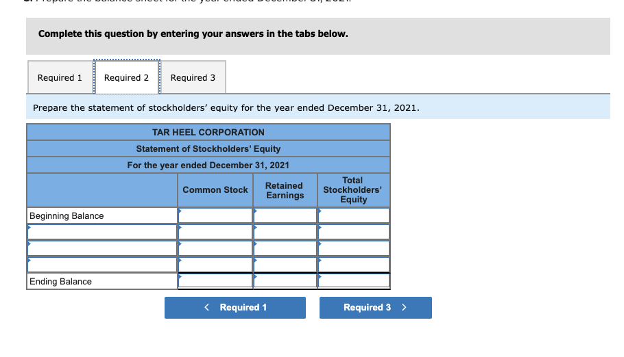 Solved Problem 1-5B Prepare financial statements (LO1-3) Tar | Chegg.com