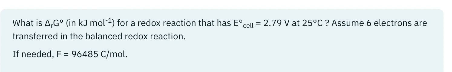 Solved What is \\( \\Delta_{\\mathrm{r}} | Chegg.com