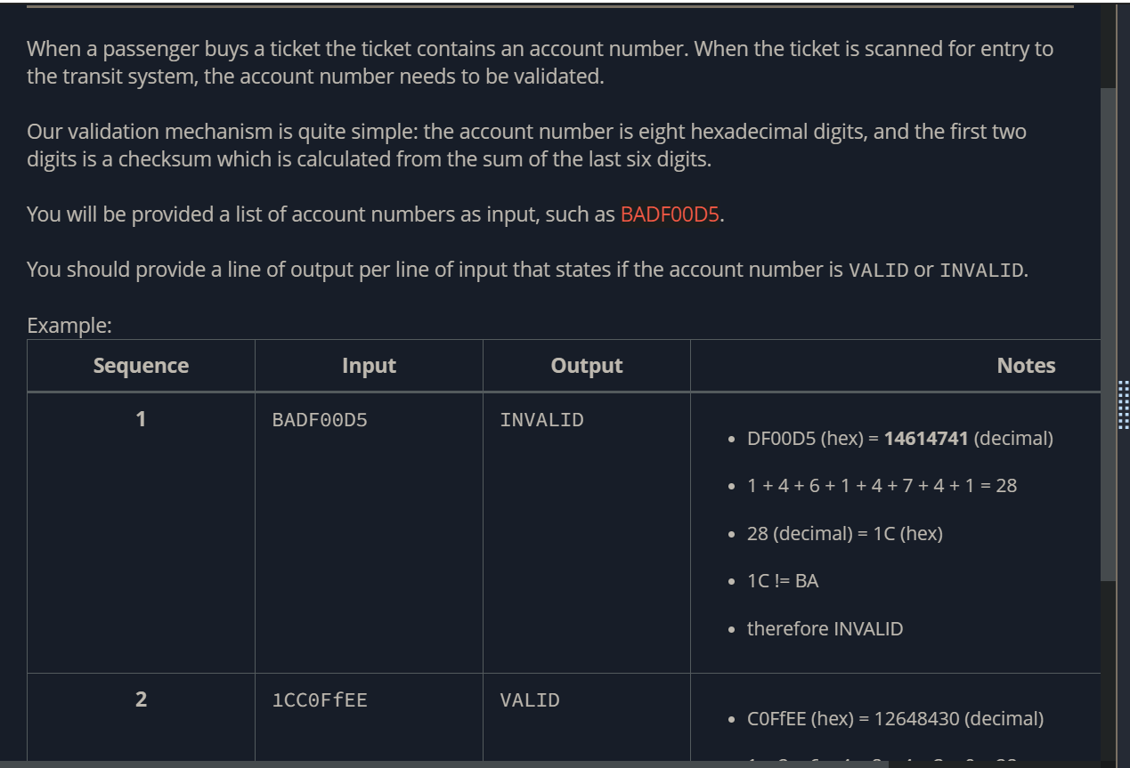 Solved When a passenger buys a ticket the ticket contains an | Chegg.com