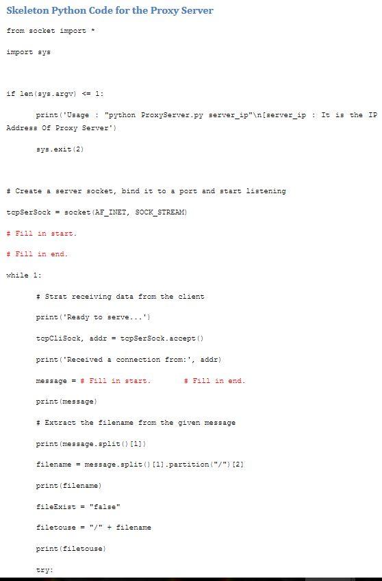Solved Please finish this skeleton code (red colored | Chegg.com