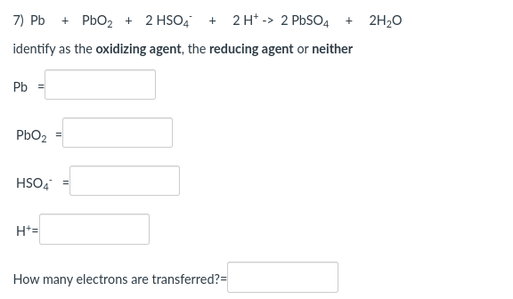 Solved + 4 H2O 6) 5H+ + 3 HNO2 + Cr2O72- -> 2 Cr3+ + 3 NO3 | Chegg.com