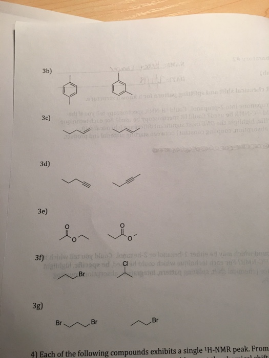 Solved PART 1. Predicting 'H-NMR chemical shift and | Chegg.com