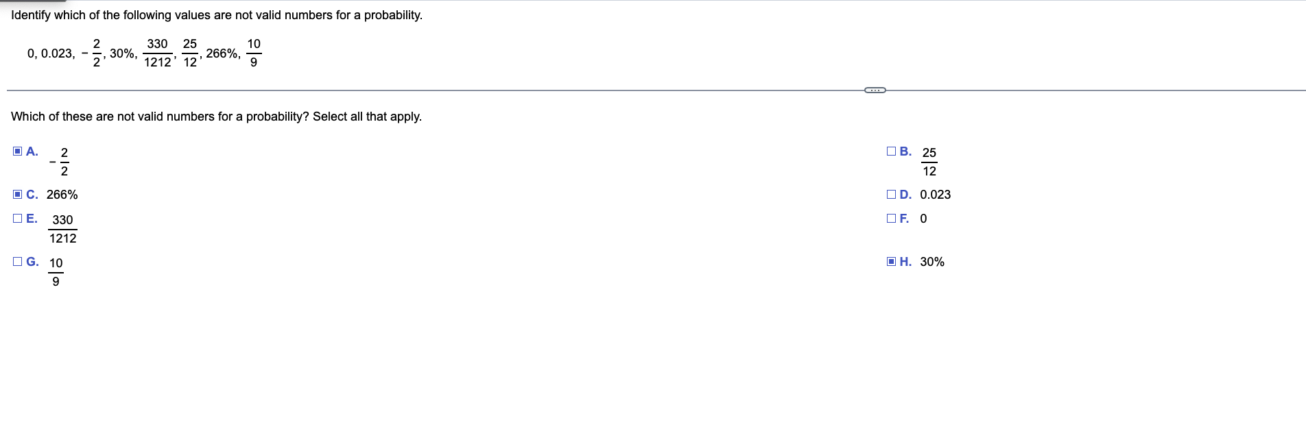 Solved Identify which of the following values are not valid | Chegg.com