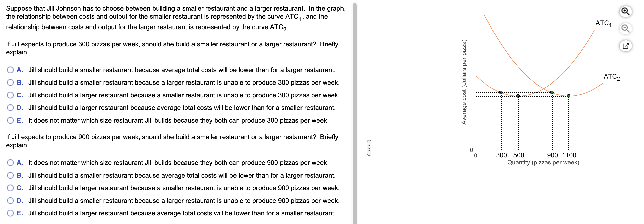 Solved Suppose that Jill Johnson has to choose between | Chegg.com