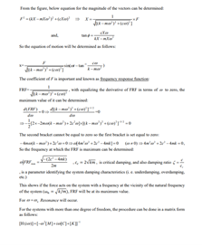 A 2DOF system with damped vibration schematic is | Chegg.com