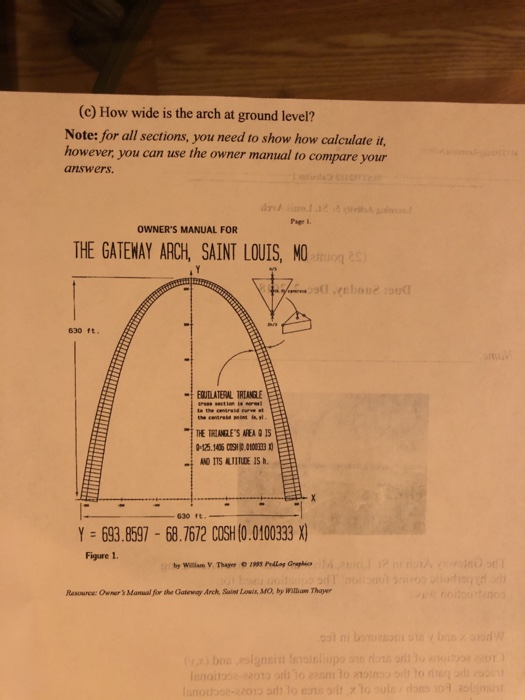 Solved Name The Gateway Arch in St. Louis, Missouri was | Chegg.com